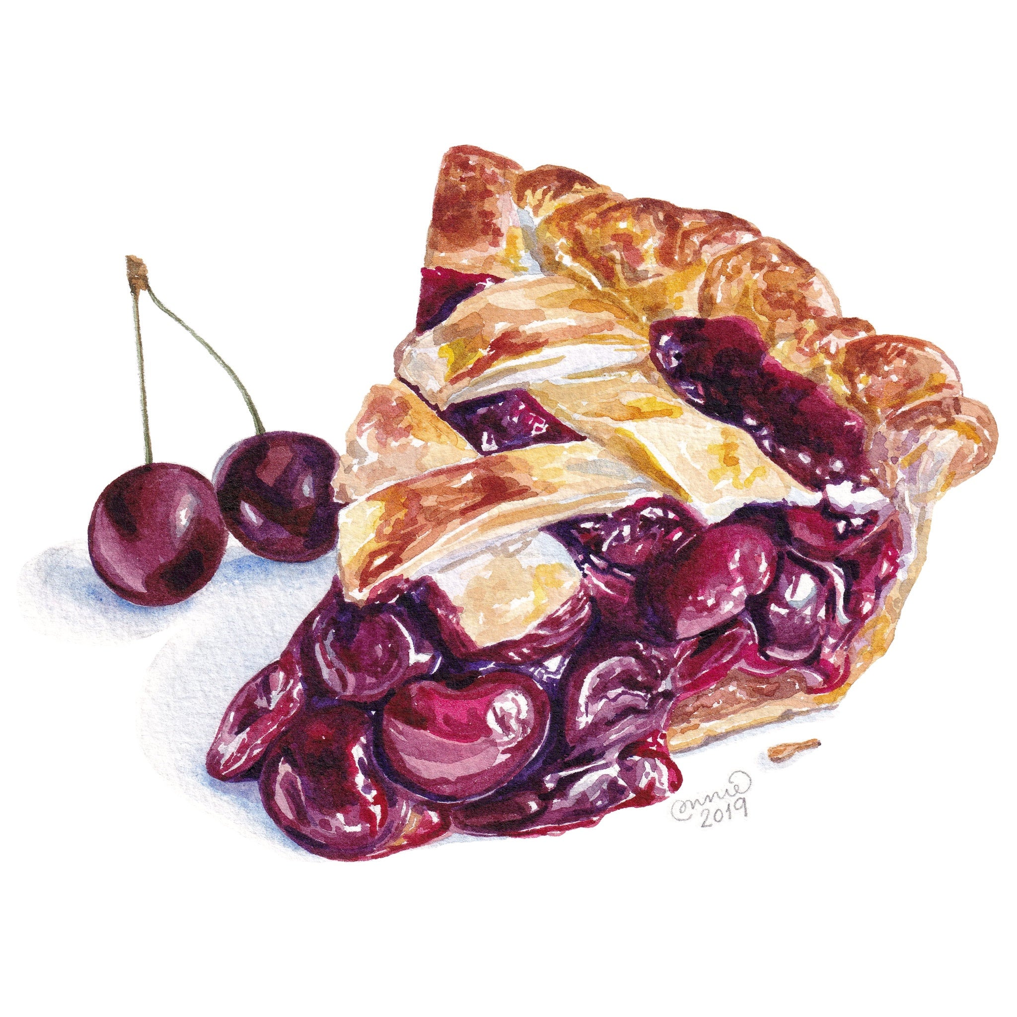 cherry pie artwork